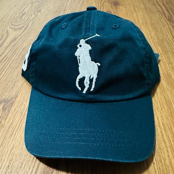 Accessories | Polo Ralph Lauren Big Pony Cap Navy Blue 3 Logo Vintage ...